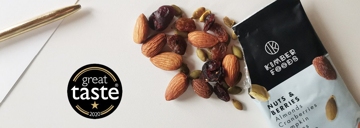 Kimber Foods - Køb mødesnacks og te online hos Kimber Foods